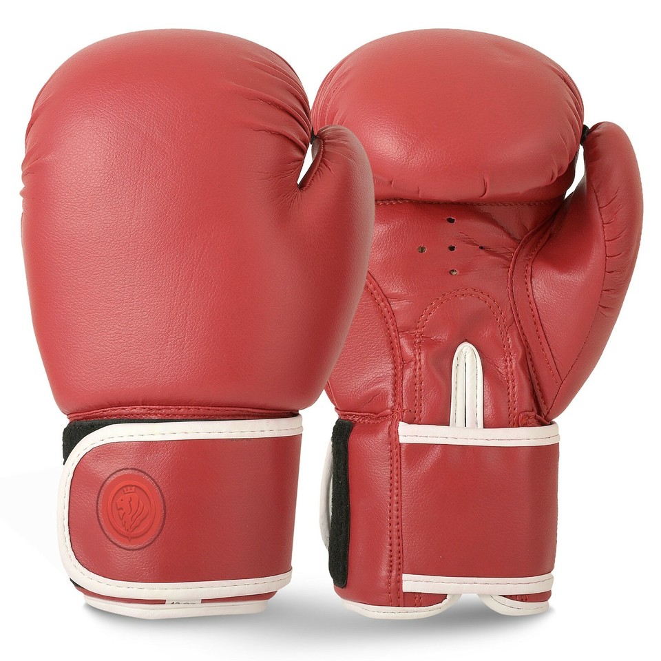 Boxing Gloves 6/8/10/12/14/16 oz Punch Bag Mitts MMA Muay Thai Sparring ...