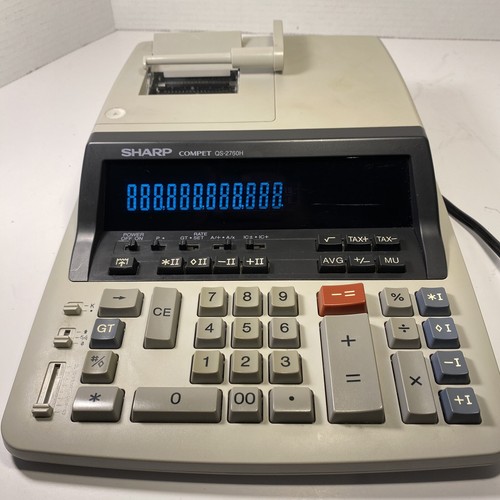 Sharp QS-2760H Printing Calculator for sale online | eBay