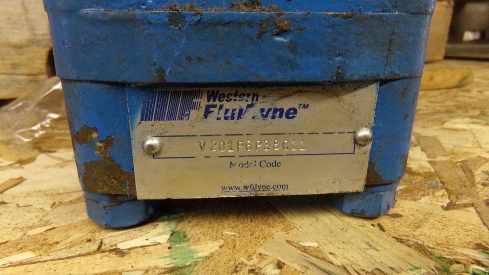 Western Fluidyne V201P6P38C11 Pump *FREE SHIPPING* | eBay