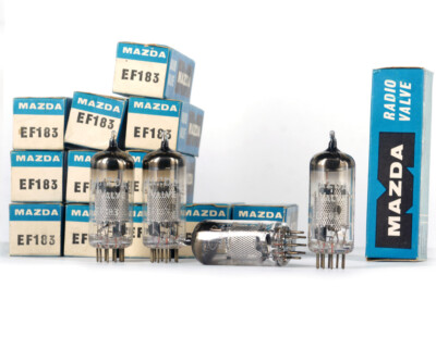 ONE EF183/6EH7 MAZDA NOS BRITISH Tube Röhre Lampe TSF Valvola 진공관 真空管 ...