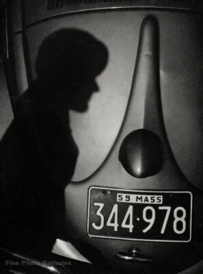 1959 Vintage ANSEL ADAMS Shadow And Automobile Car Massachusetts Photo ...