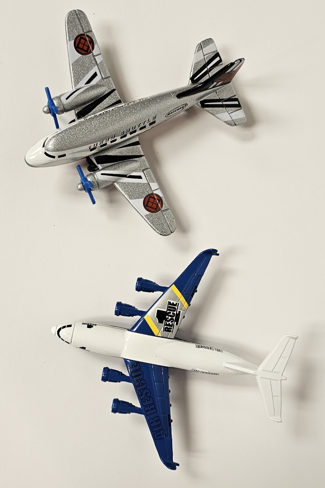 Matchbox Planes Turbo Shuttle and Air Rescue | eBay