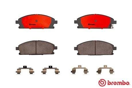 Brembo P65021N Premium Ceramic Front Disc Brake Pad Set PORSCHE/VW OE ...