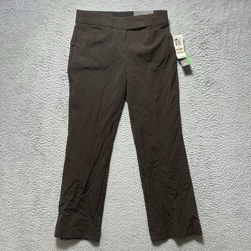 JM Collection Magic Pants Womens 2PS Petite Brown Curvy Fit Stretch ...