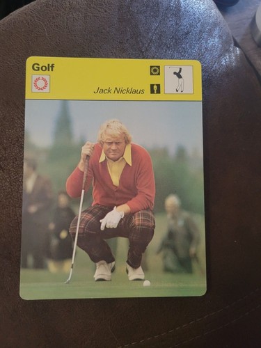WOW!!! JACK NICKLAUS 1977 SPORTSCASTER CARD | eBay