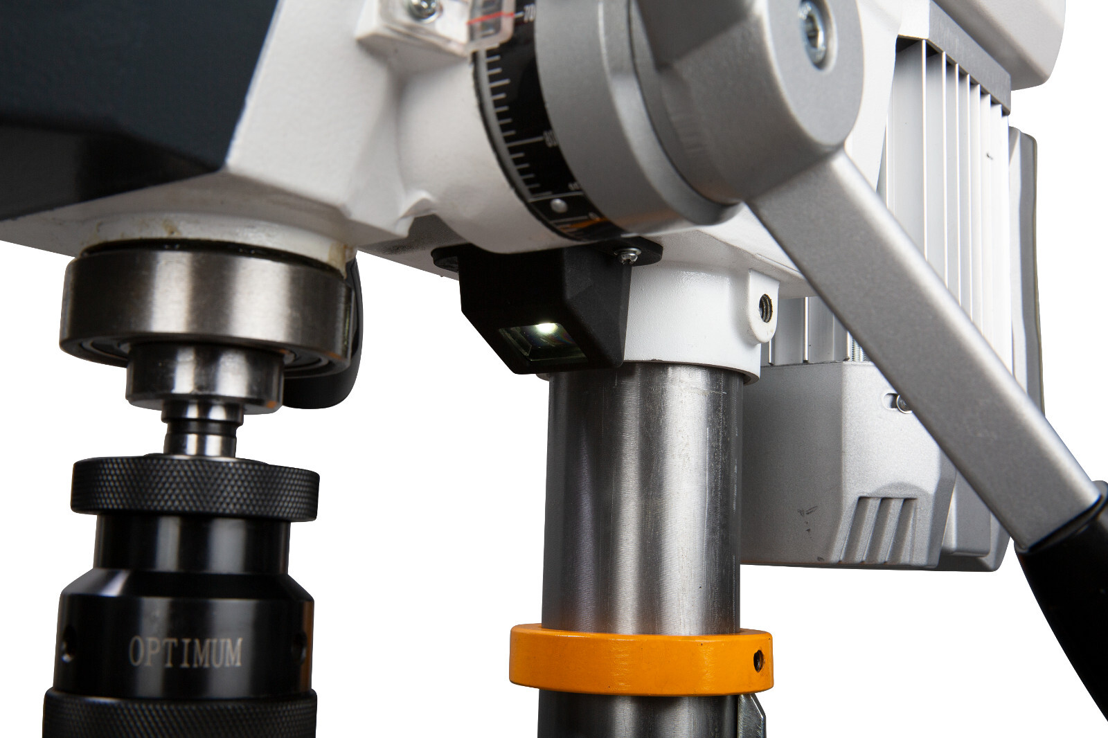 Optimum Bench Pillar Drill DQ18 16mm 5 speed 450w 240v 0.03mm Accuracy ...