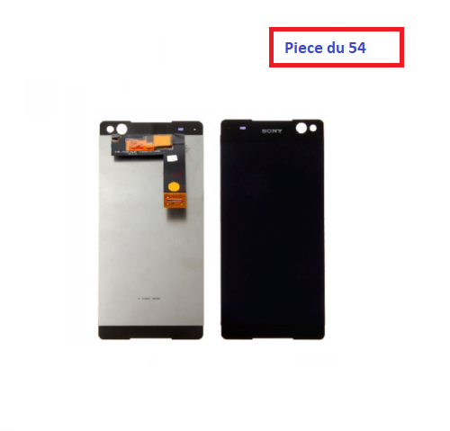ECRAN LCD COMPLET + VITRE TACTILE SONY XPERIA L3 NOIR L3312/L3322 (# ...
