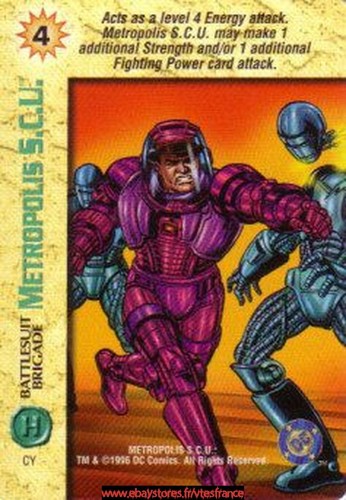 Overpower TCG - Metropolis S.C.U. Battlesuit Brigade / DC OverPower | eBay
