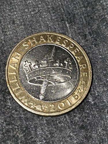 William Shakespeare coin £2 Hollow Crown RARE 2016 | eBay UK