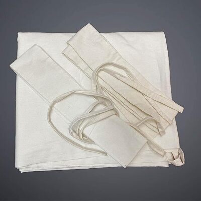 Pure Cotton Wet Pack Patti Set head, neck and abdominal wet pack satvik ...