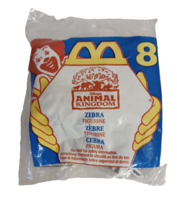 McDonalds 1998 Disney Animal Kingdom Wind Up Zebra Figurine | eBay