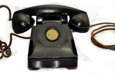 Vintage Western Electric 302 Telephone Without Dial, dated 1939 ~ Metal ...