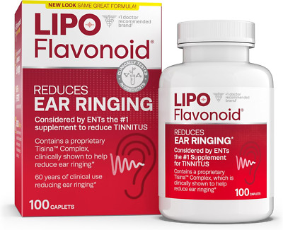 Lipo Flavonoid Plus, Tinnitus Relief for Ringing Ears, OTC Flavonoid ...