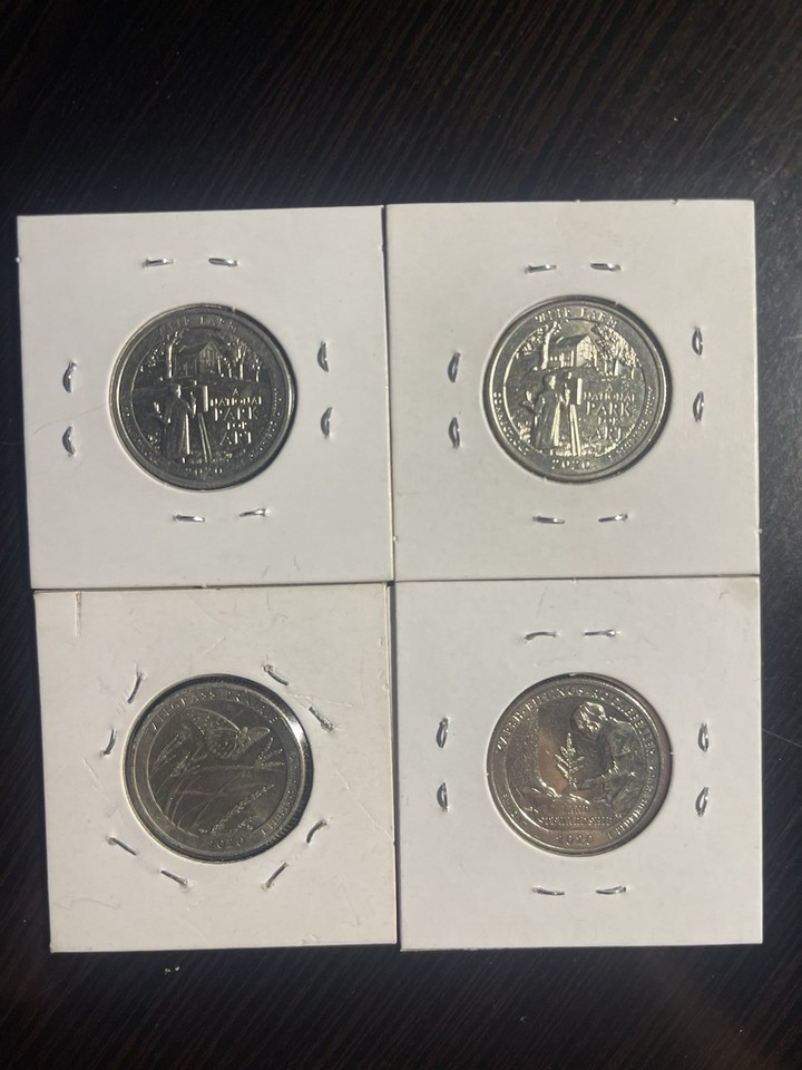 WEST POINT QUARTERS LOT OF 4 2020 W CIRCULATED COINS | eBay