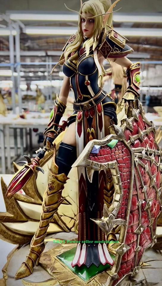 InStock Faith Art World Of Warcraft Blood Elf Paladin T2 1/4 Resin ...