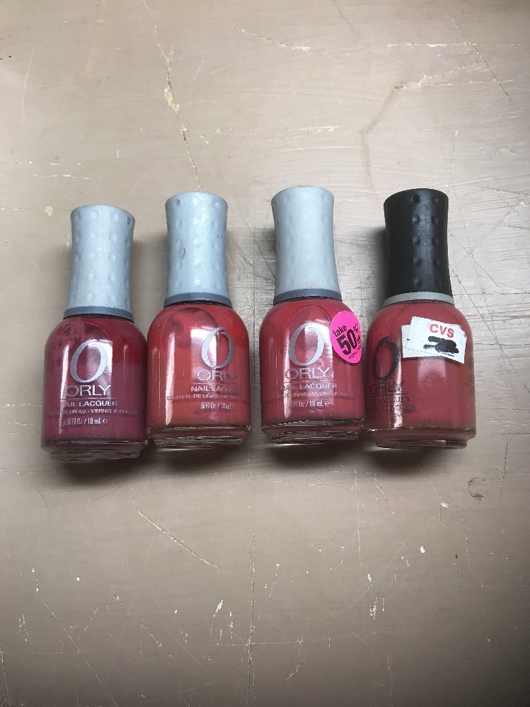 Lot Of 4 ORLY Pink Chocolate Nail Lacquer Polish Color .6oz/18ml 40416 ...