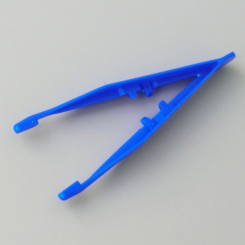 500 pcs Plastic Tweezers First Aid Lab Forceps 4.5'' Locking | eBay ...