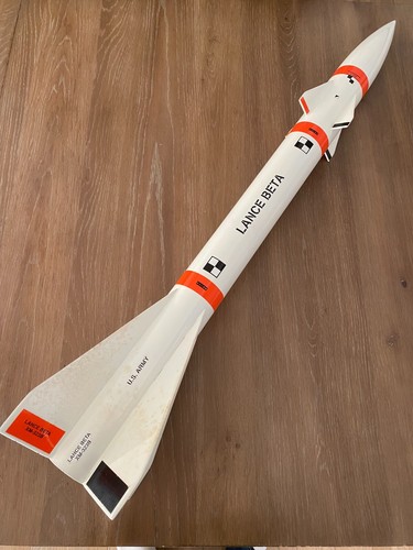 Vintage North Coast Rocketry Lance Beta Quality Built From Kit - High ...