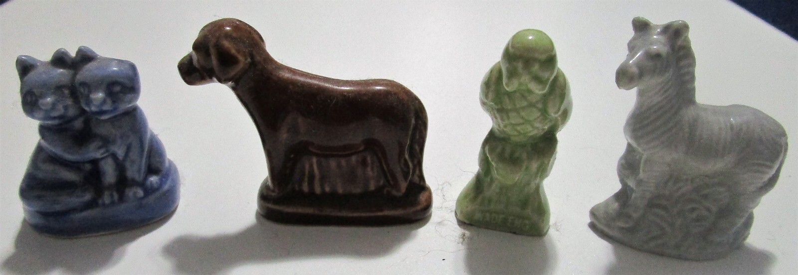 Wade Whimsies Red Rose Tea Ceramic Figurines - set of 4 | eBay