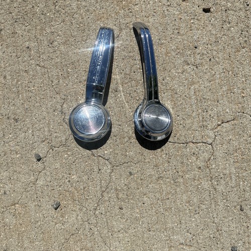 1971-1995 Chevy G20 G30 Van GMC 2500 Pair Front Door Interior Chrome ...