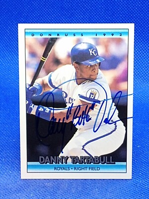 AUTOGRAPH AUTO Danny Tartabull 1992 Donruss #676 | eBay