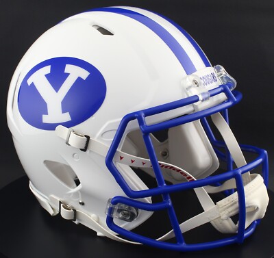 BRIGHAM YOUNG BYU COUGARS NCAA Riddell Speed Full Size AUTHENTIC ...