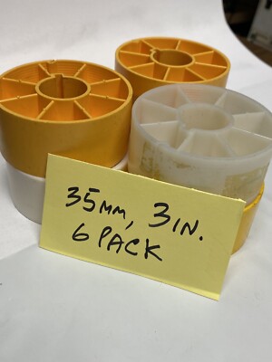 35mm 3” Film Core, 6 Pack | eBay