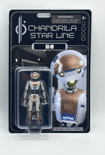 Galactic Starcruiser Halcyon 3.75" room droid D3-09 figure | eBay