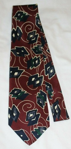 ROBERT TALBOTT/STUDIO/CARMEL VALLEY Men's Silk Tie/Geometric Dark Mahogany | eBay