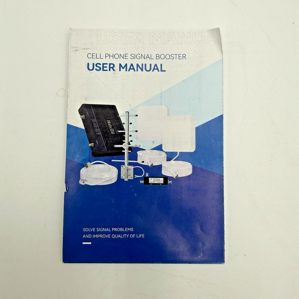 Nstcell Cell Phone Signal Booster for Home & Multi-Room, Up to 7000 Sq ...