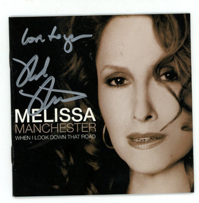 Autographed CD Cover Actress singer songwriter Melissa Manchester | eBay