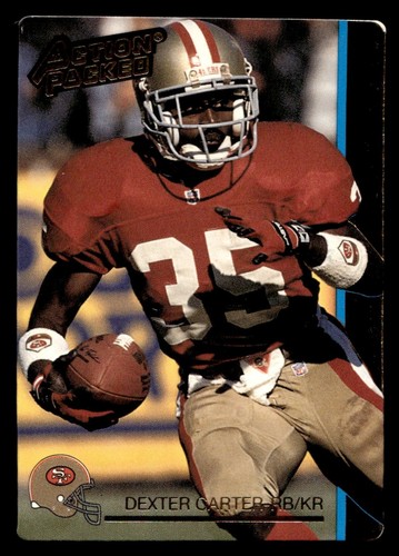 Action Packed Dexter Carter 1992 #245 San Francisco 49ers | eBay