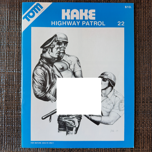 unread--TOM OF FINLAND KAKE 22 HIGHWAY PATROL Beefcake Illustration Gay ...