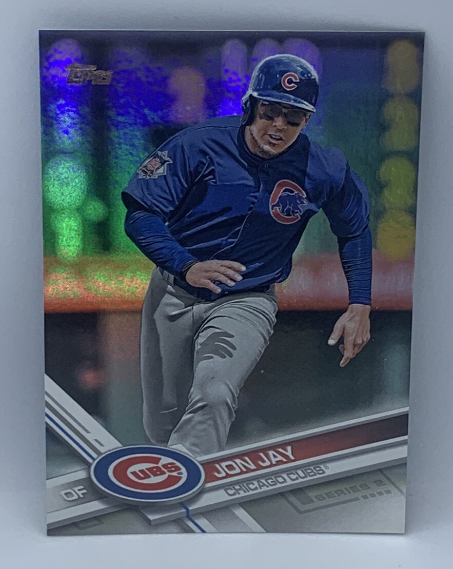 2017 Topps Series 2 Jon Jay Cubs #695 Rainbow Foil | eBay