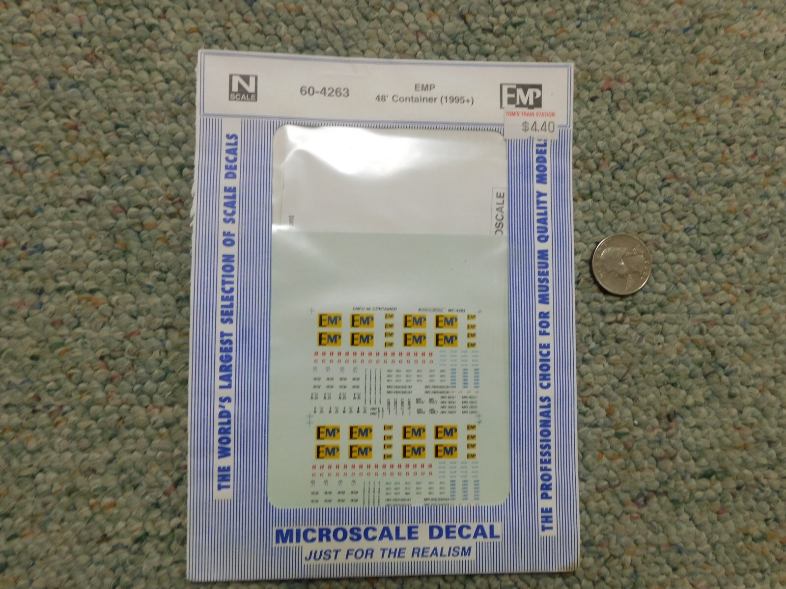 Microscale decals N 60-4263 EMP 48' container 1995+ VVV | eBay