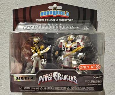 Power Rangers White Ranger Figure Hero World Series 4 Funko 2pk Target ...