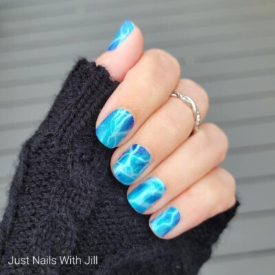 Color Street Nail Polish Strips ~ POOL INTENTIONS (FDS540) WATER WAVES ...