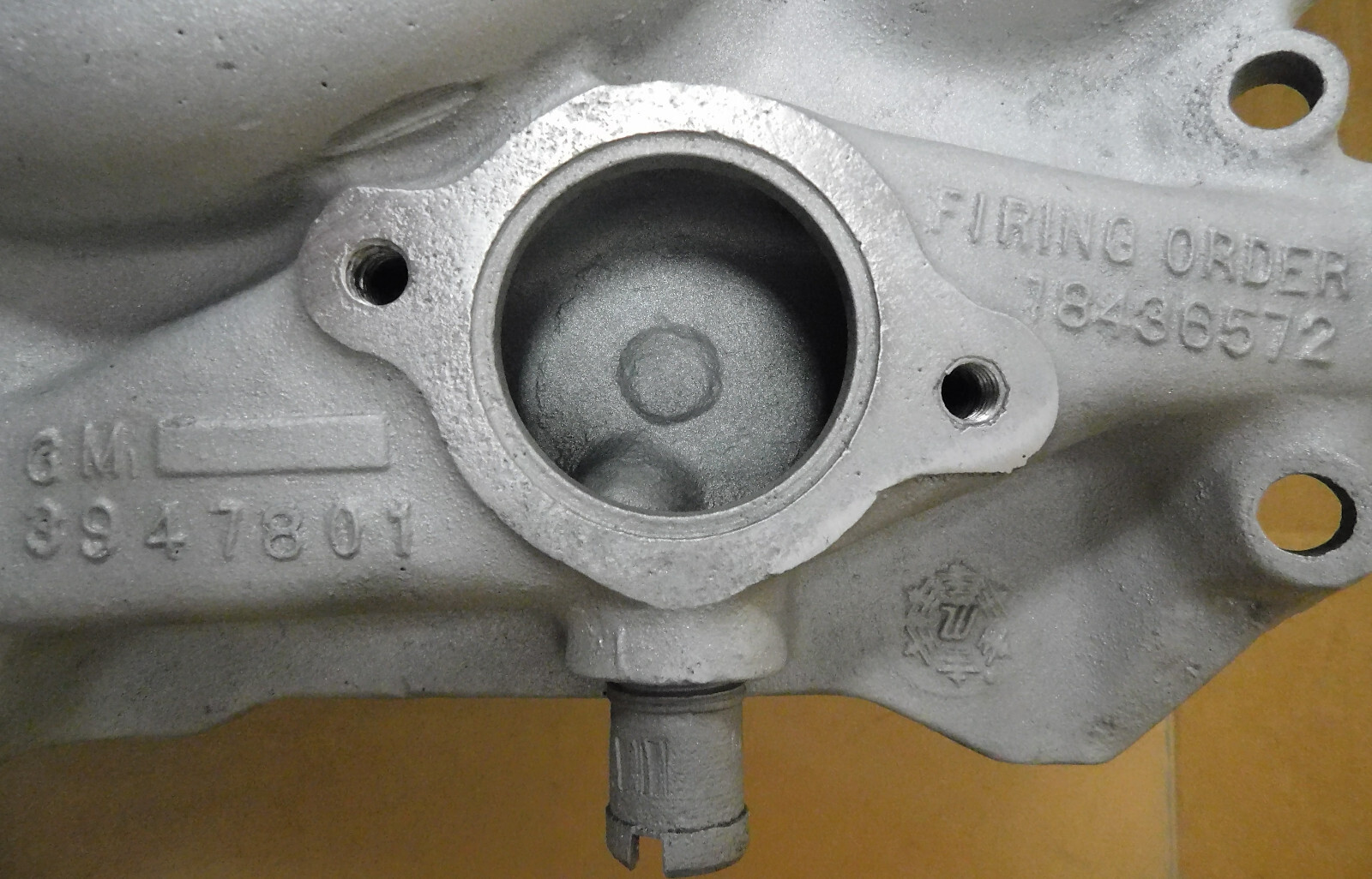 GM 3947801 BB Chevy 1969 Oval Port Q-jet L36, Intake, 390HP/427ci,Dated ...