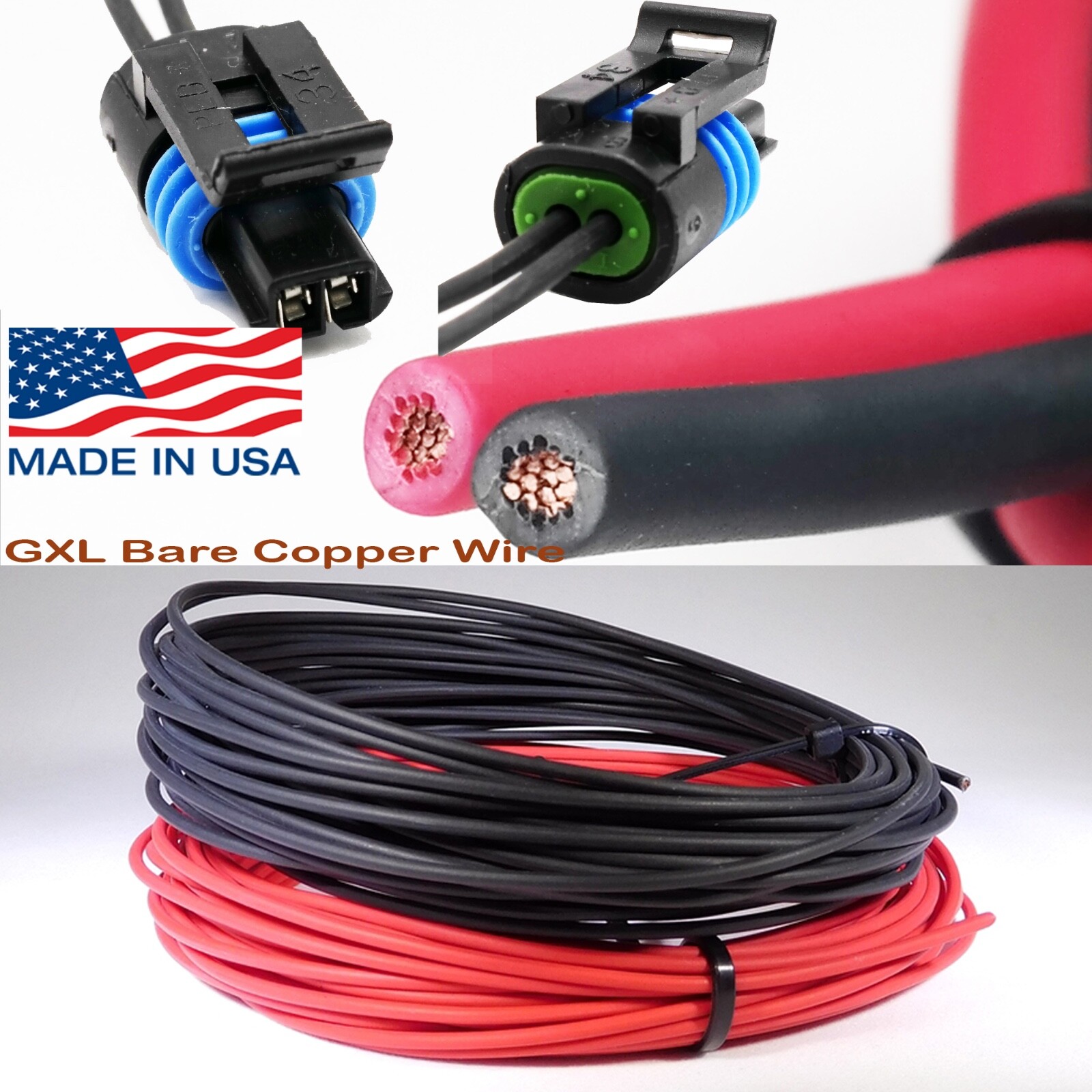 2-PACK Replacement PT2386 Multi-Purpose Wire Connector Pigtail Plug ...