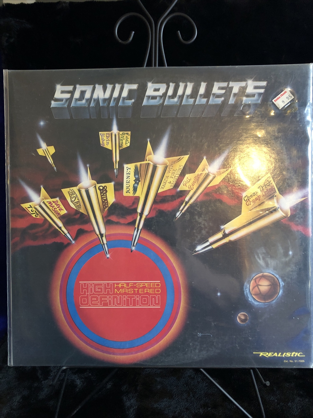 Sonic Bullets LP half-speed mastered Boston Santana Journey Toto ...