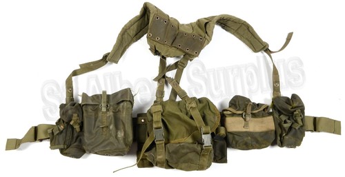 CANADIAN ARMY WEBBING - 82 PATTERN SET - 36" - 1850R283A | eBay