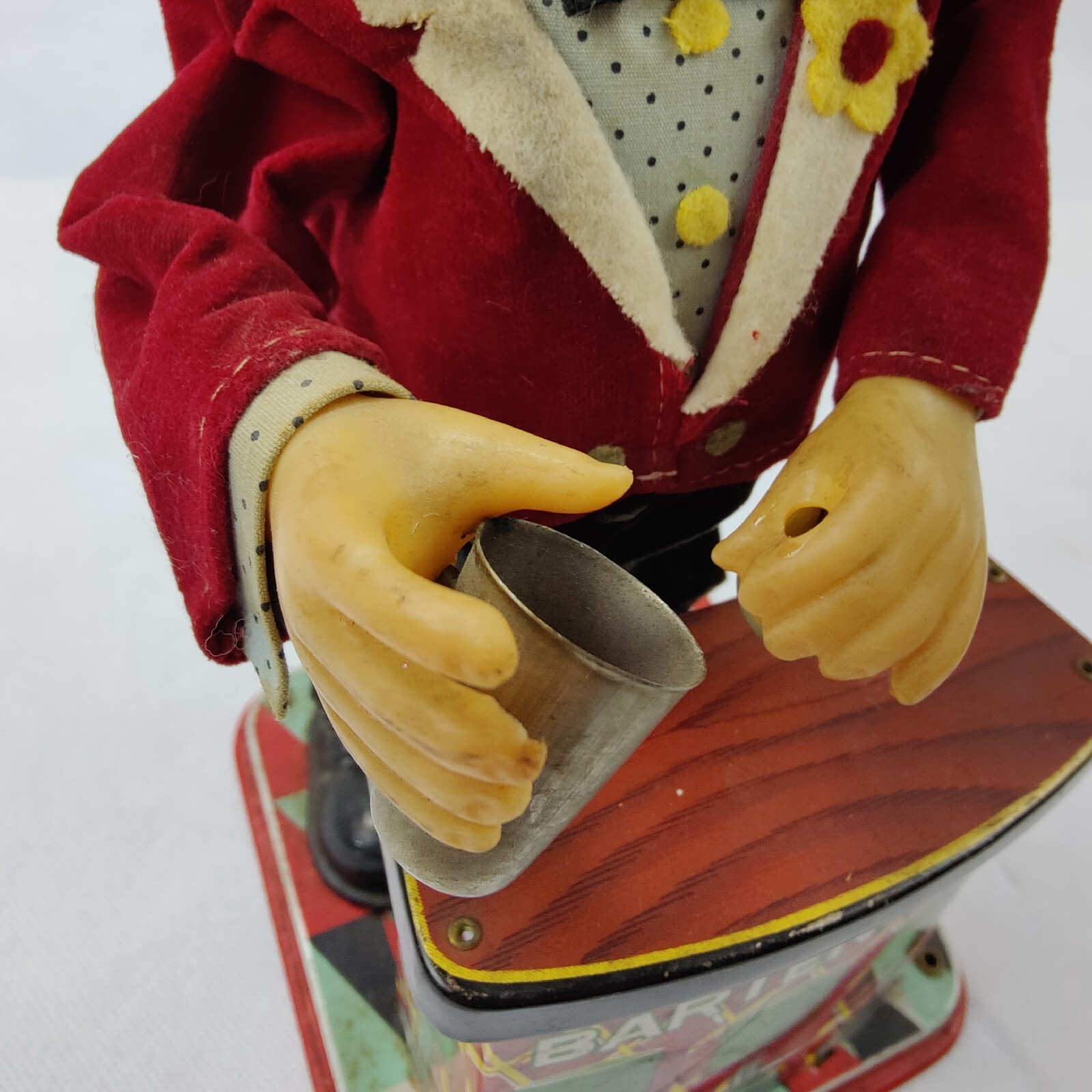 Vintage Rosko Battery Operated Bartender Tin Toy | eBay