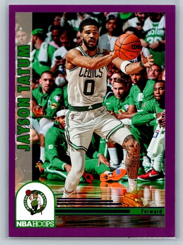 2022-23 Hoops #286 Jayson Tatum Purple | eBay
