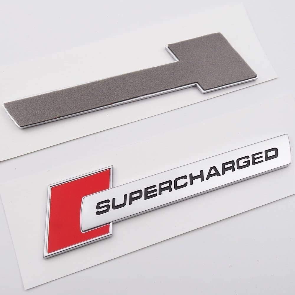 3pcs 3Color Metal Supercharged Emblem for Vehicle, Car, Truck, SUV | eBay