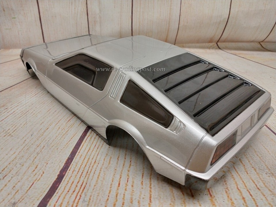 DeLorean Custom Painted RC Car Body 1/10 OnRoad HPI/4Tec2.0/V100/RDS ...