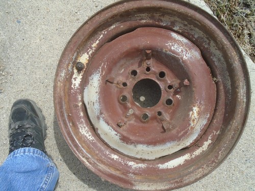 Vintage 15x5” 4.5 bolt pattern Dodge Chrysler WHEEL | eBay