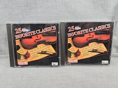 25 All Time Favorite Classics, Vol. 1 + Vol. II (CD, Madacy) | eBay ...