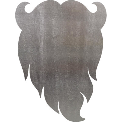 Santa Beard Steel Cut Out Metal Art Decoration | eBay