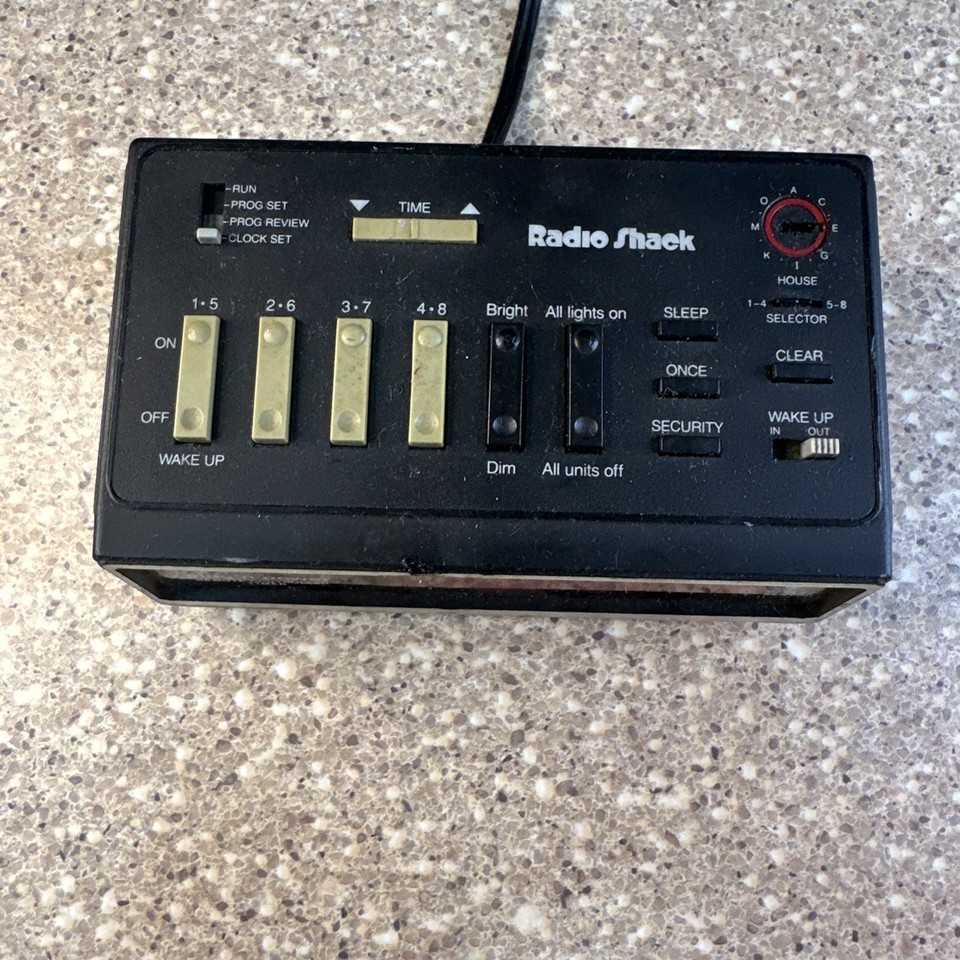 Vintage Radio Shack Plug 'N Power Remote Controller Timer 61-2670 ...