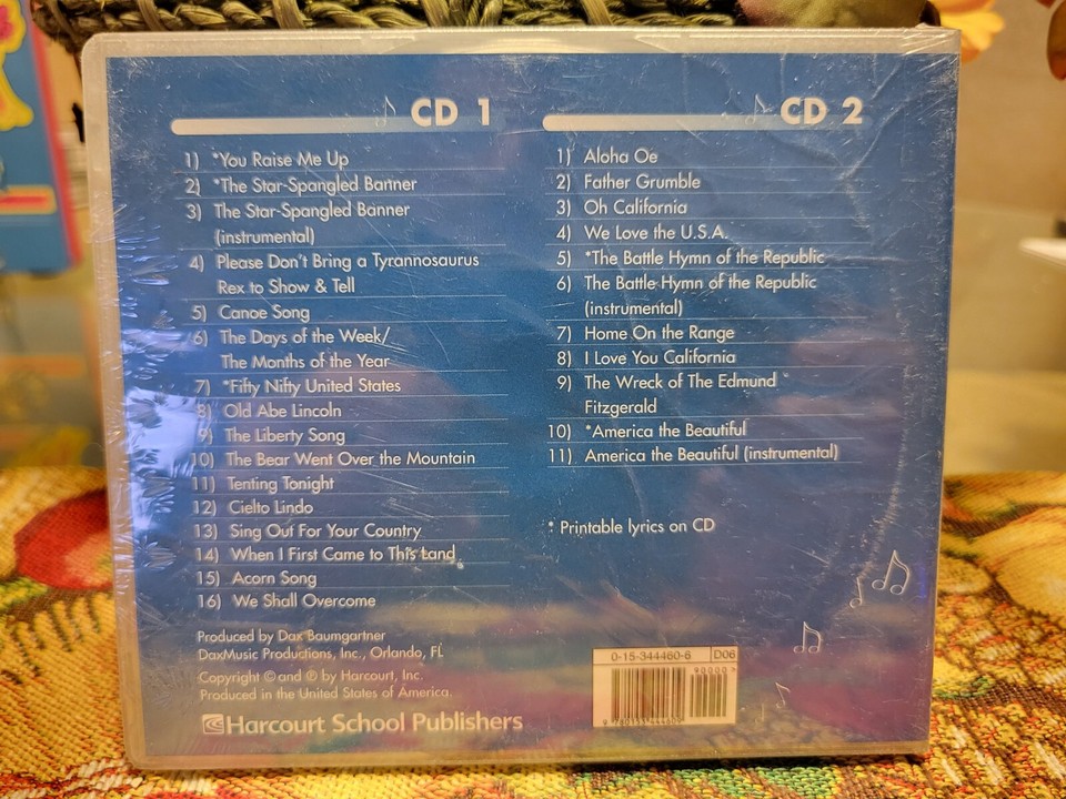 Social Studies Music Collection: Harcourt School Publishers (CD, 2004 ...